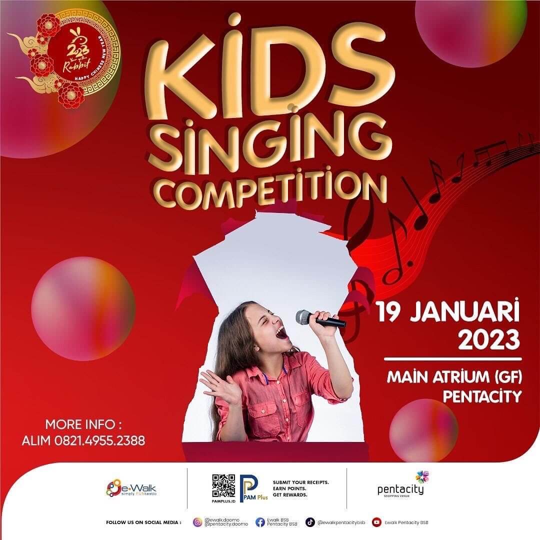 KIDS SINGING COMPETITION • eWalk & Pentacity Mall Balikpapan